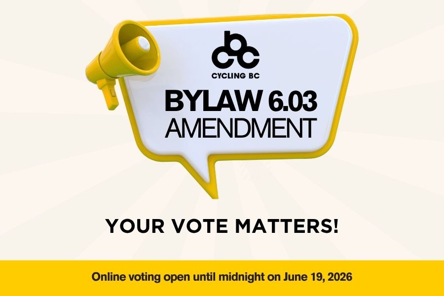 2026 AGM Video and Online Voting on Bylaw 6.03 Now Live! - Cycling BC